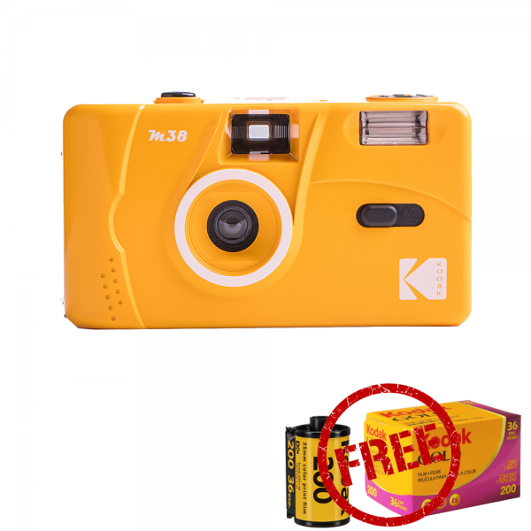 Kodak M38 Film Camera – Yellow – Jakarta Camera